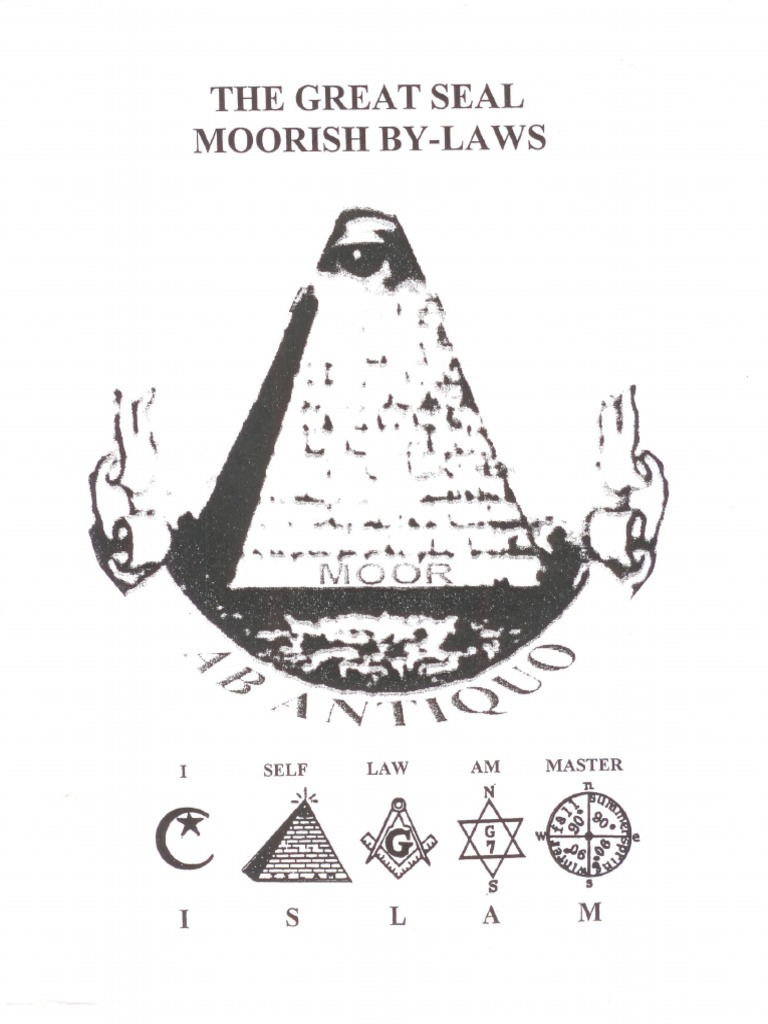 Great Seal Moorish by Laws PDF | PDF