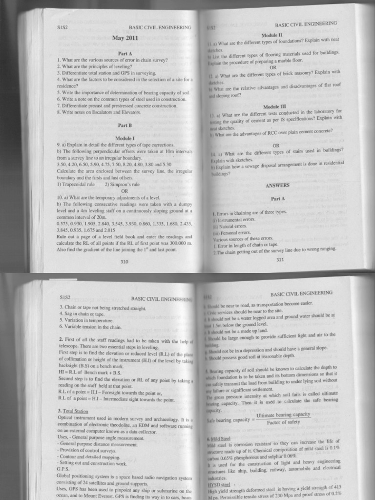 Basic Civil Engineering - 2 PDF | PDF