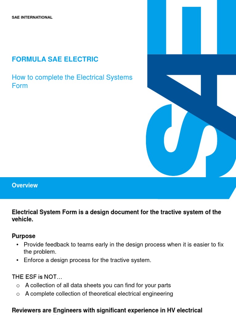 Completing the Electrical Systems Form | PDF | System | Fuse (Electrical)