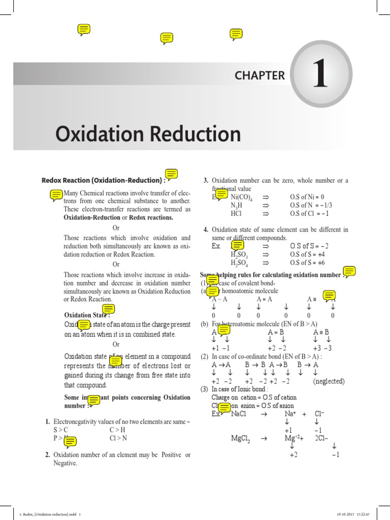 Redox Reactions Explained | PDF | Redox | Ion