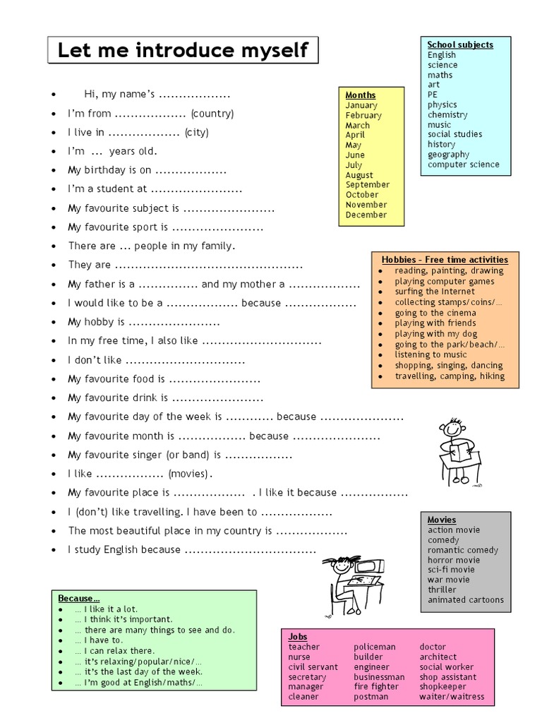 B1-SPEAKING-let Me Introduce Myself | PDF