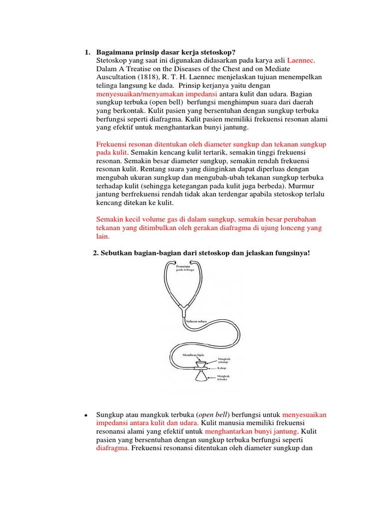 Fisika Stetoskop | PDF