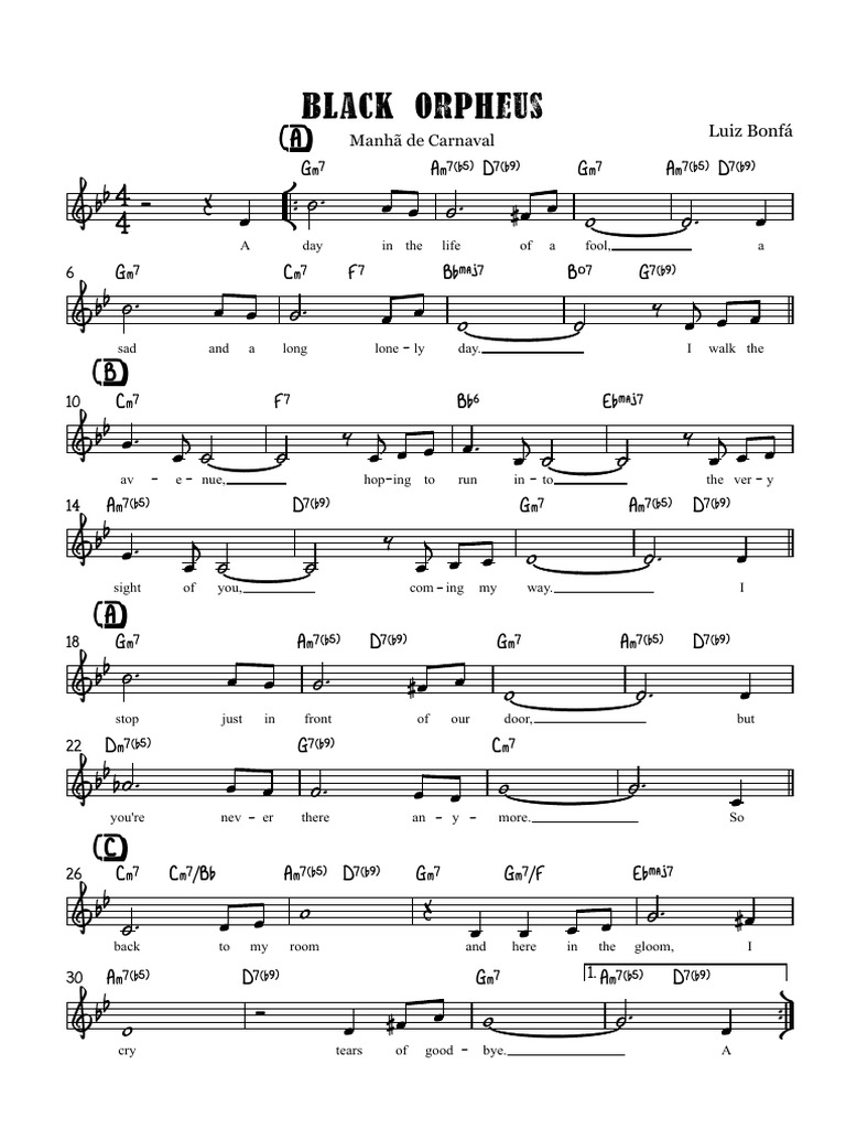 Black Orpheus (GM) PDF | PDF