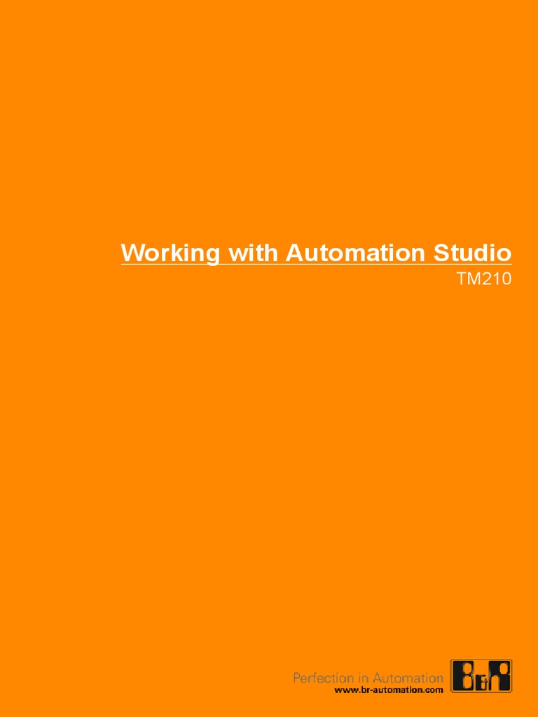 TM210 Working With Automation Studio | PDF | Automation | Variable ...