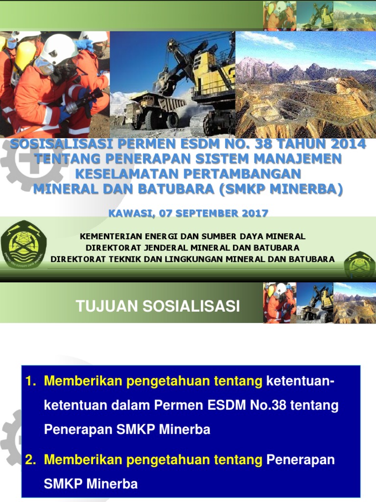 SMKP Minerba 2017 | PDF