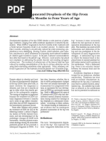 Acetabular Index and Depth in Children | PDF | Radiology | Radiography