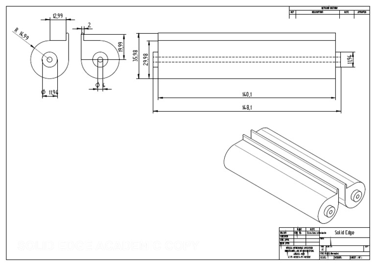 Solid Edge: Title | PDF
