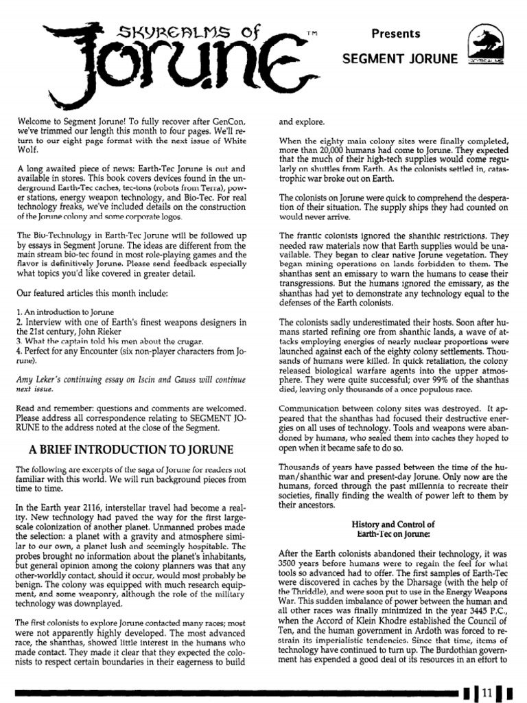 Segment Jorune 12 | PDF | Space Colonization | Perception