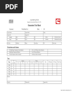 Generator - Load Bank Test Form | PDF