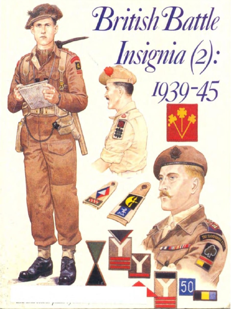 Itish Battle Insignia (2) 1939-1945 | PDF