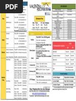 Shercon Resort Rates | PDF | Meal | Lunch