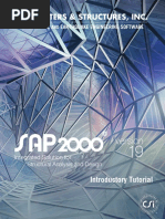 SAP2000 Truss Analysis Tutorial | PDF | Truss | Young's Modulus
