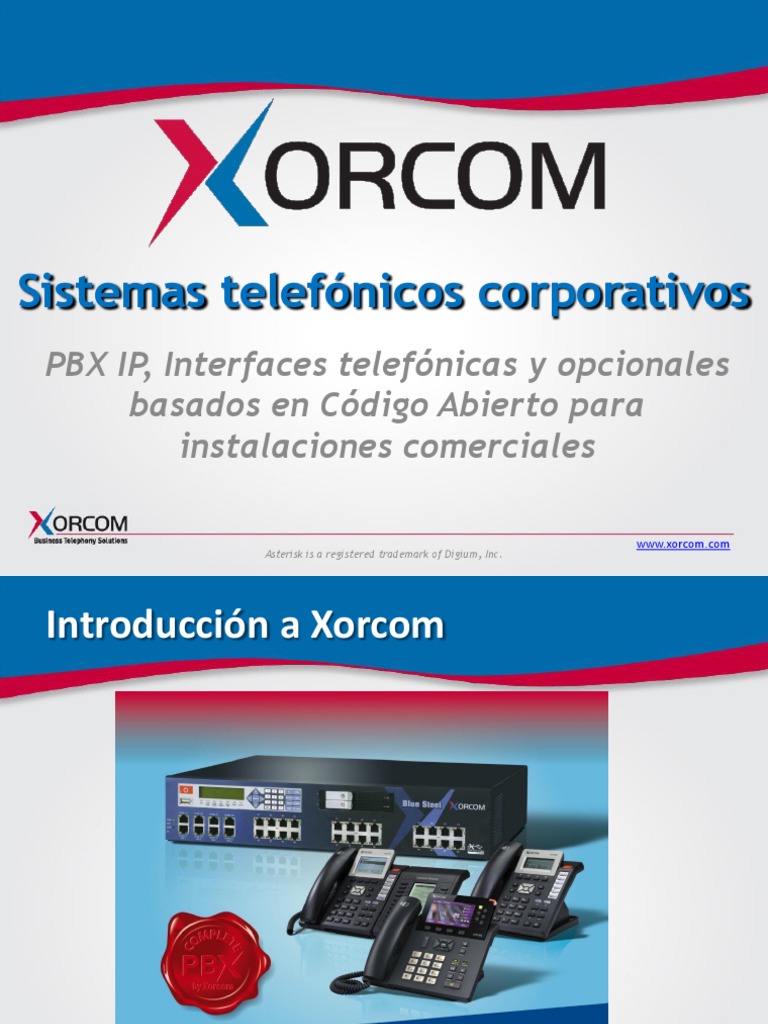 Xorcom Products Espanol | PDF | Servidor (Computación) | USB