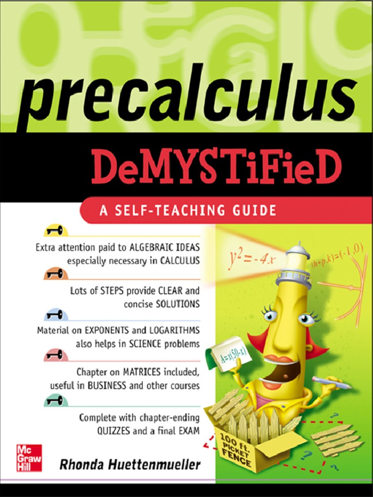 Preview of Pre Calculus Demystified | PDF | Equations | Algebra