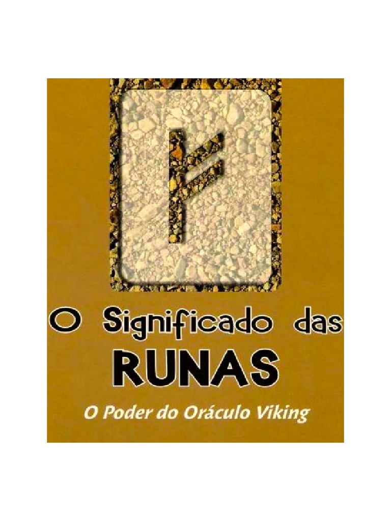 O Significado Das Runas-1 | PDF | Tempo | Intuição