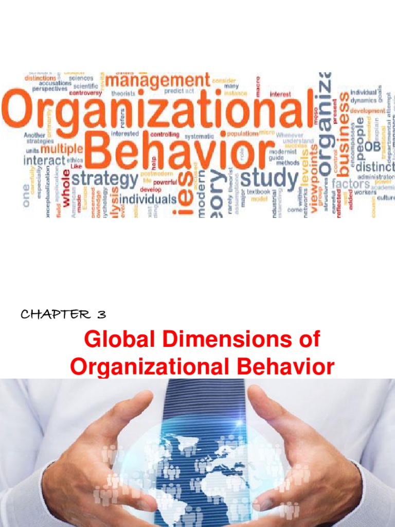 Chapter 3 - Global Dimensions of Organizational Behavior ...
