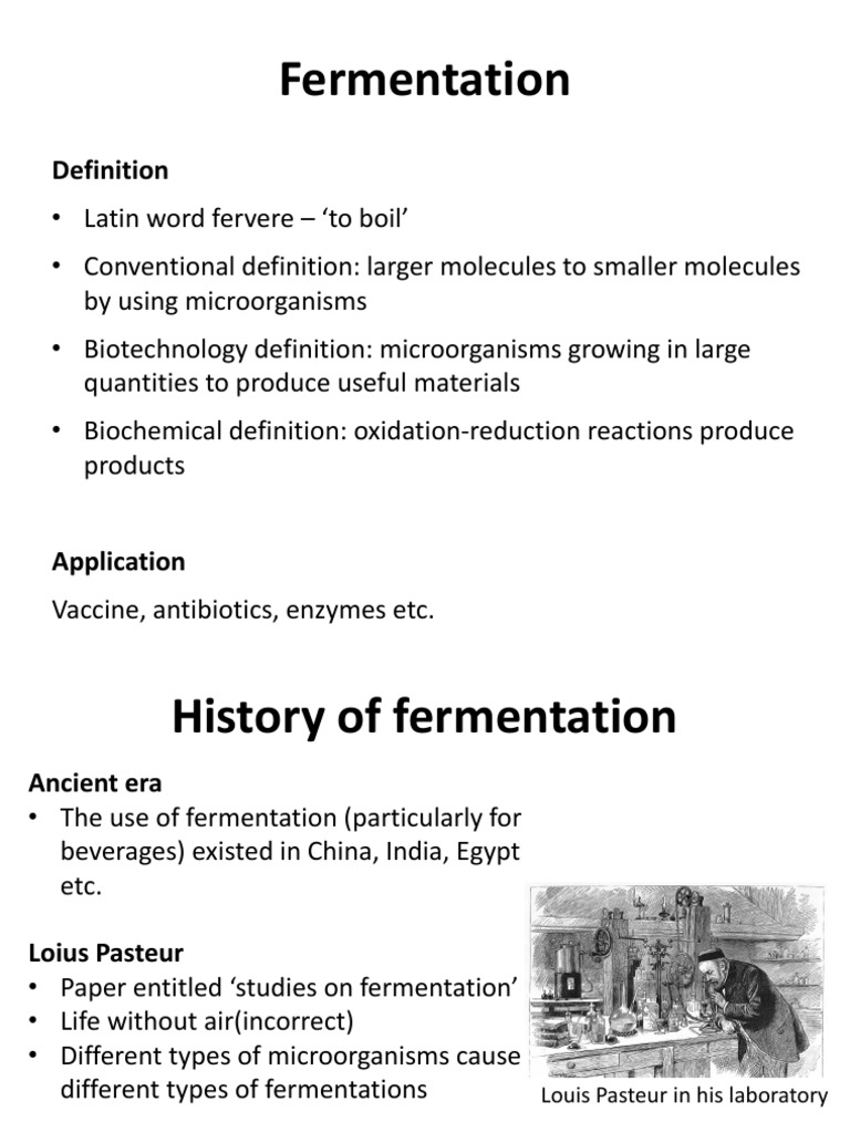 Fermentation Technology | PDF | Fermentation | Microorganism
