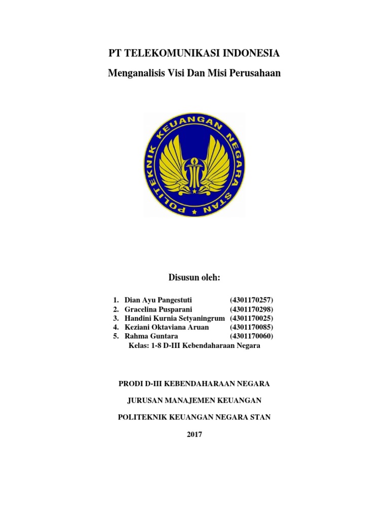 Visi dan Misi PT Telekomunikasi Indonesia | PDF