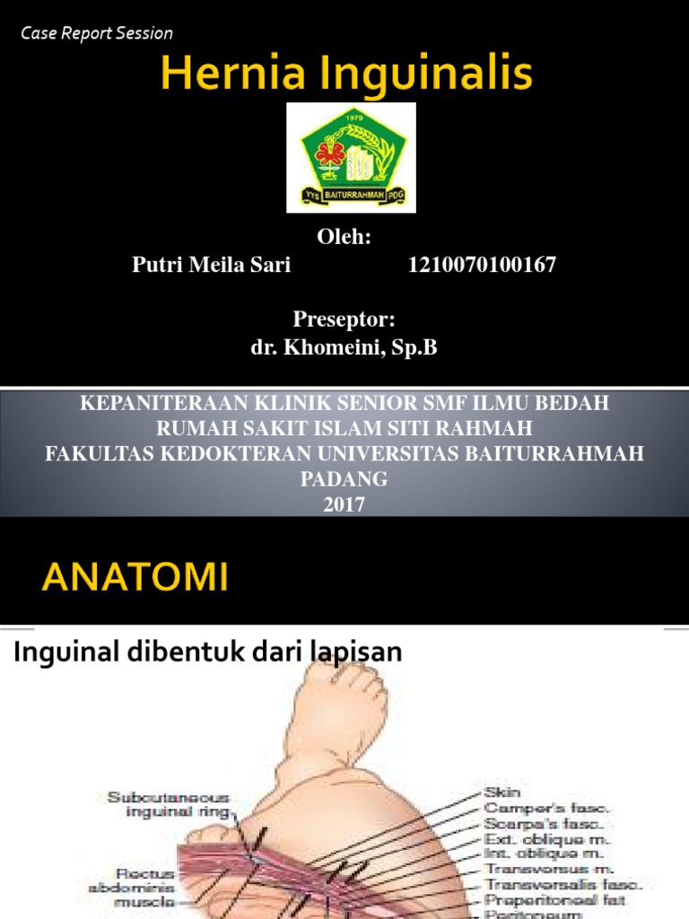 Hernia Inguinalis 1 | PDF