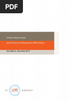 Meridium APM Capabilities | PDF | Reliability Engineering | Risk Management