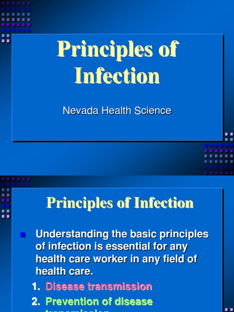 Principles of Infection | PDF | Pathogen | Infection