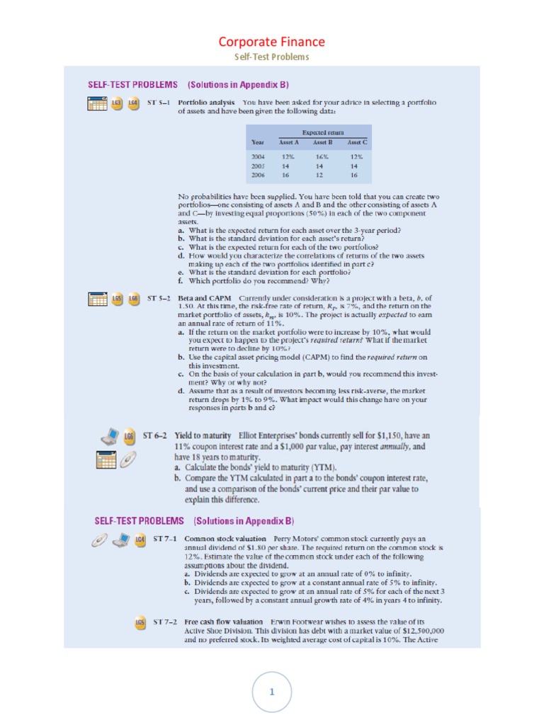 Principles Of Financial Management