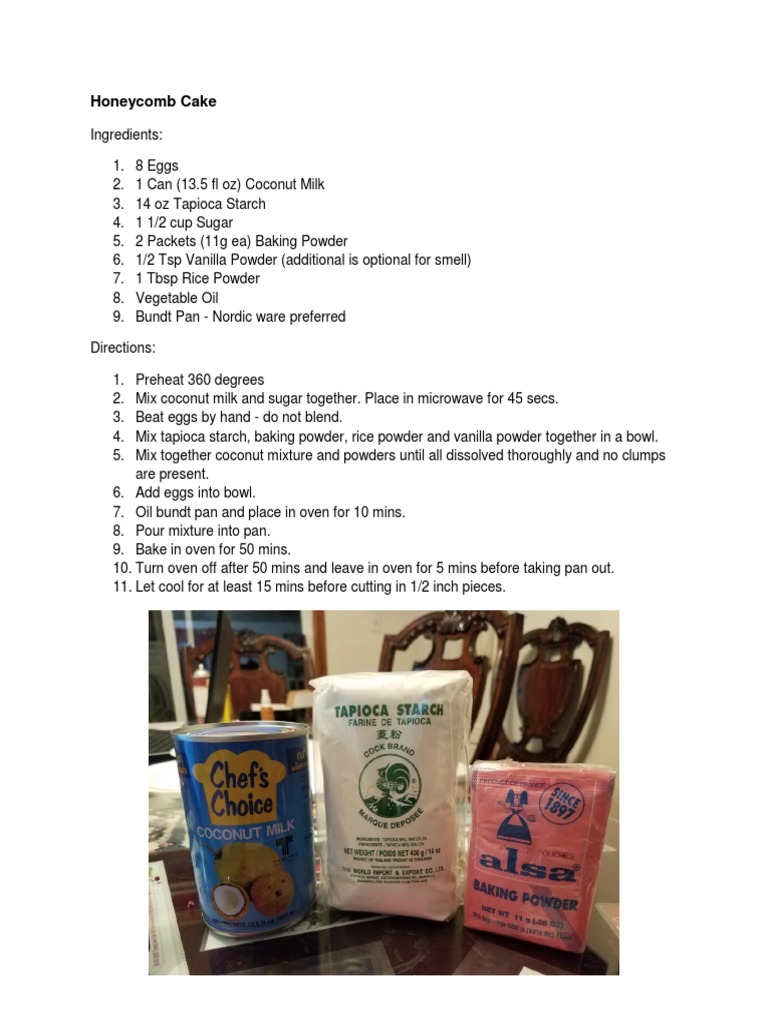 Banh Bo Nuong | PDF | Baking | Cuisine