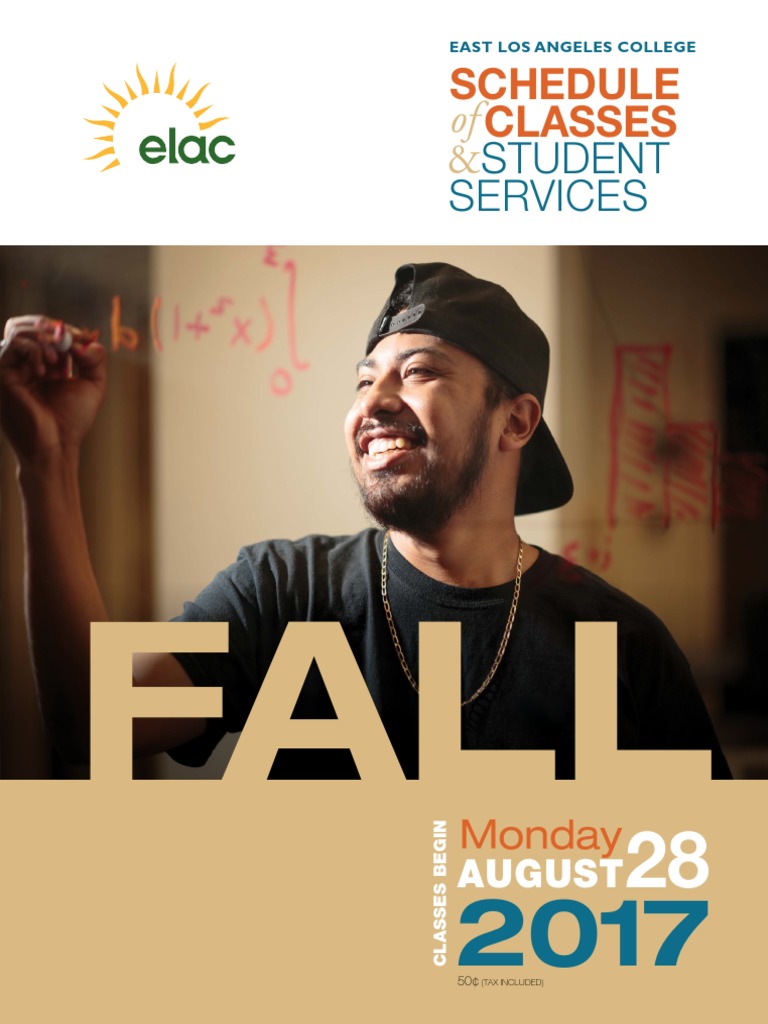 ELAC Fall 2017 Classes | PDF | Academic Term | Test (Assessment)