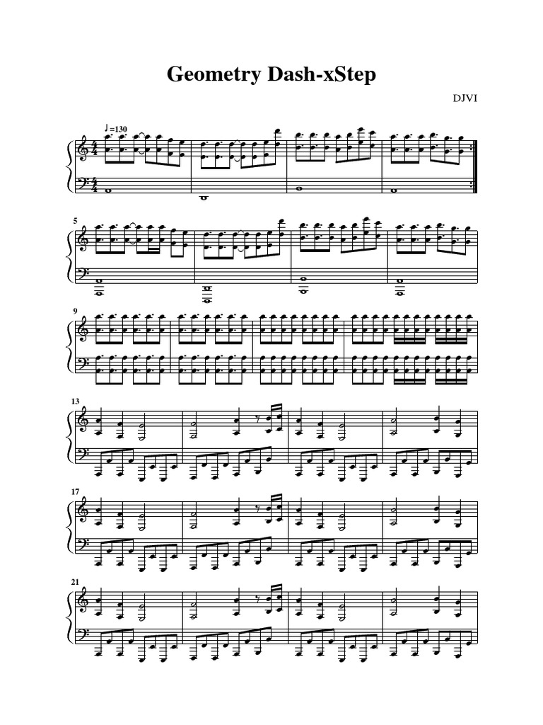 Geometry Dash-xStep | PDF