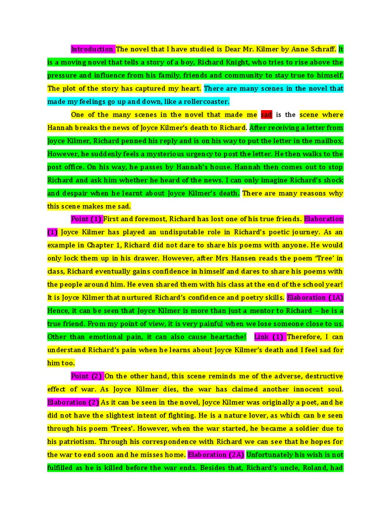 Sample Answer DMK SPM 2016 | PDF | Poetry