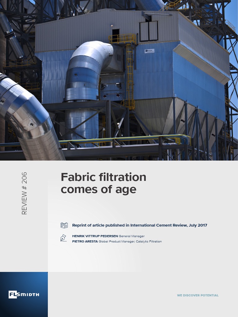 Fabric Filtration Comes of Age | PDF | Energy And Resource | Nature
