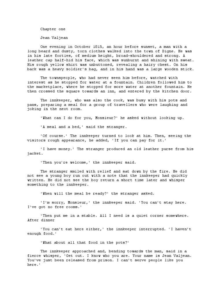 Les Miserables-Victor Hugo | PDF | Les Misérables | Cosette