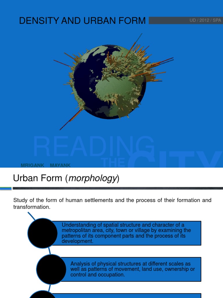 Density and Urban Form | PDF | Urban Planning | Nature