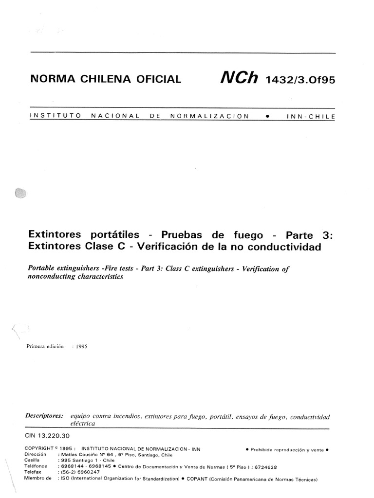 NCH 1432-3 Of1995 PDF | PDF