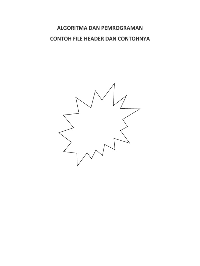 Contoh File Header dalam C++ | PDF | Teknologi & Rekayasa