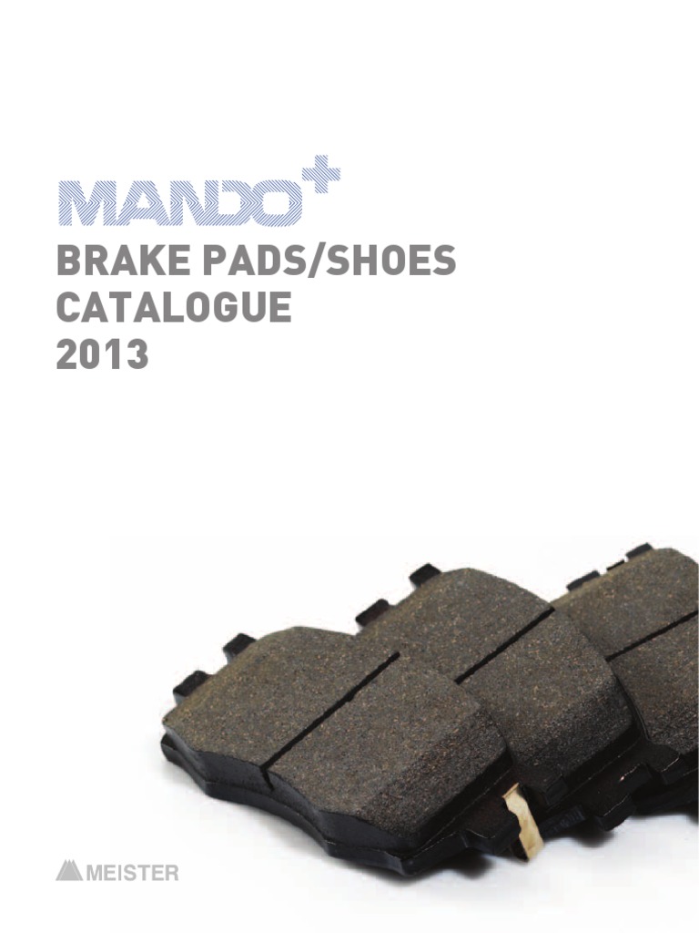 Brake Pads Mando PDF | PDF