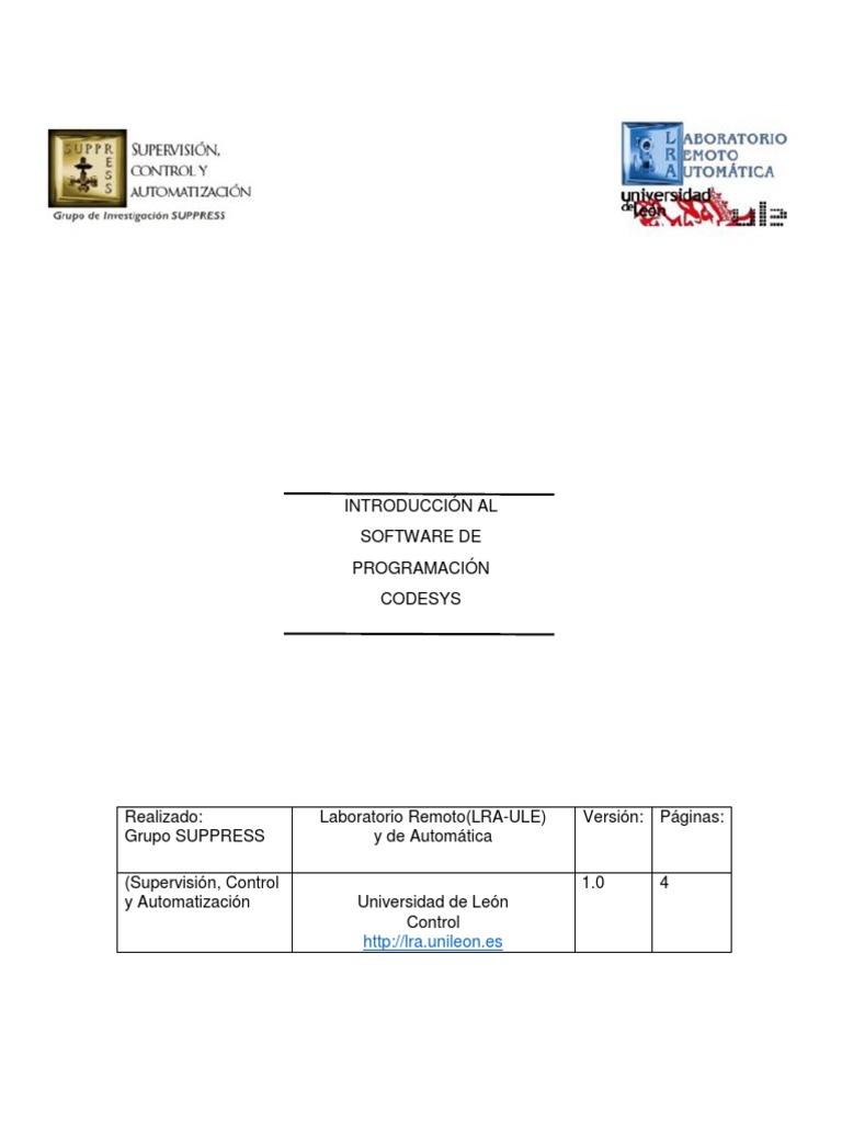 Manual Software Codesys | PDF | Programa de computadora | Programación