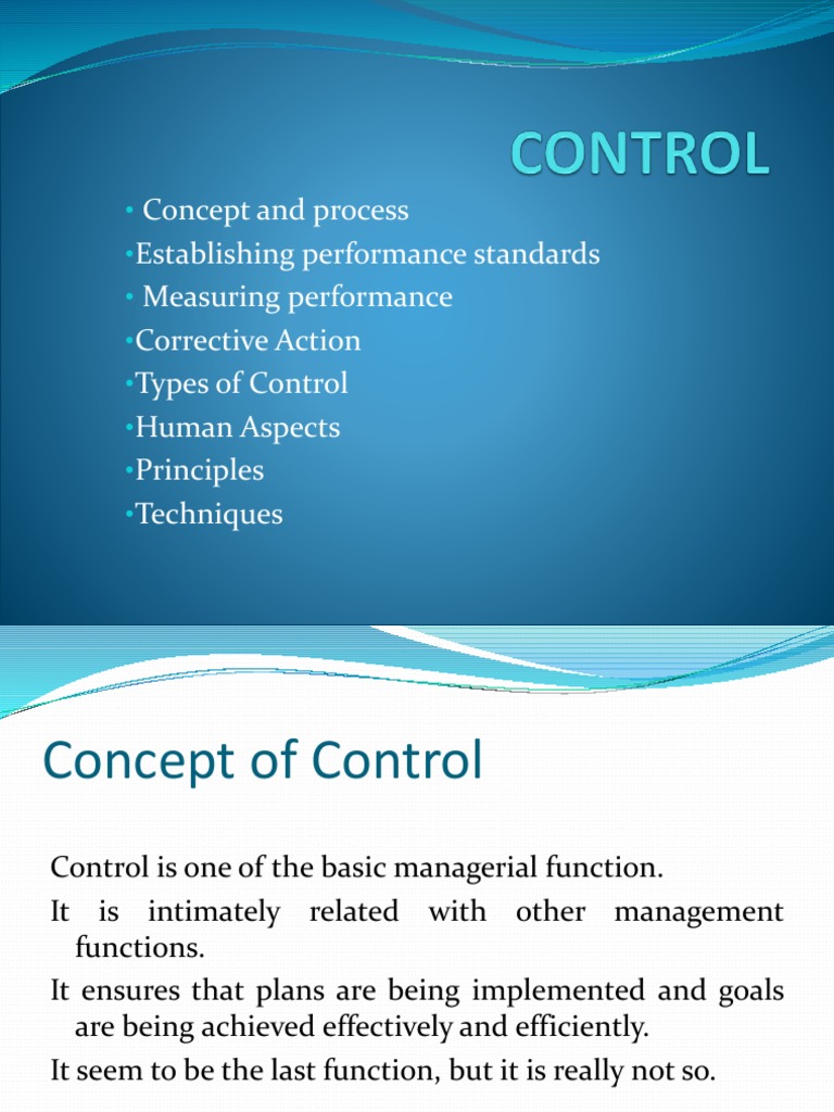Concept and Process Establishing Performance Standards Measuring ...