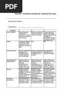 Weather Forecast Rubric | PDF | Weather | Weather Forecasting