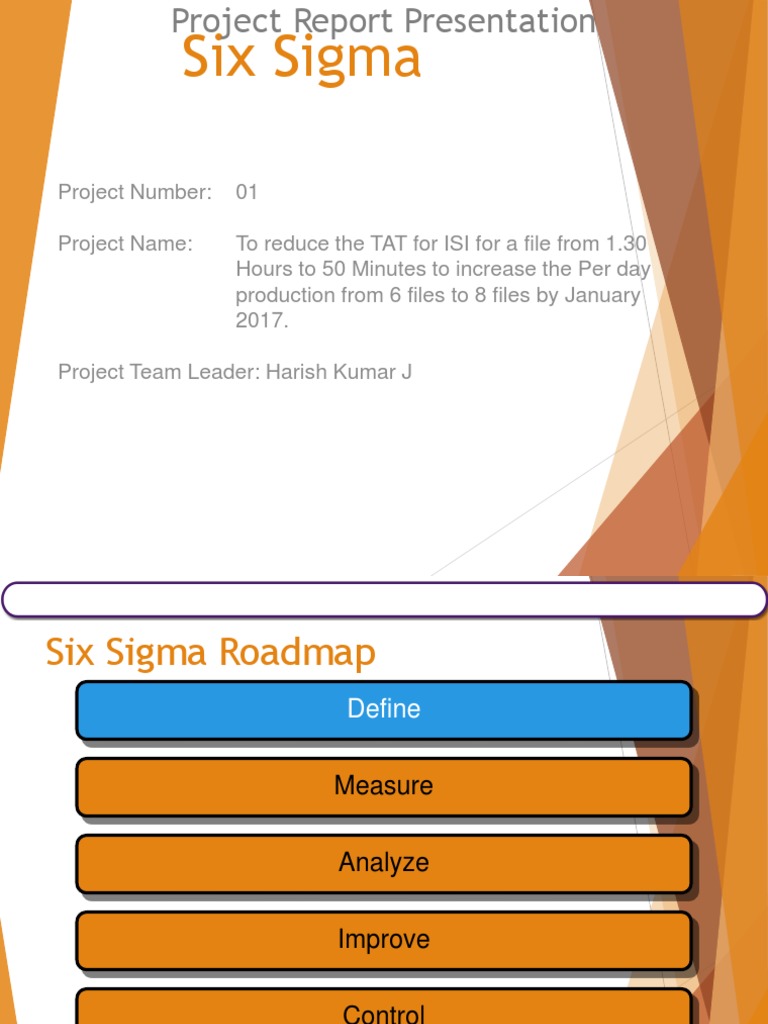 Six Sigma Report - Updated | PDF | Six Sigma | Economies
