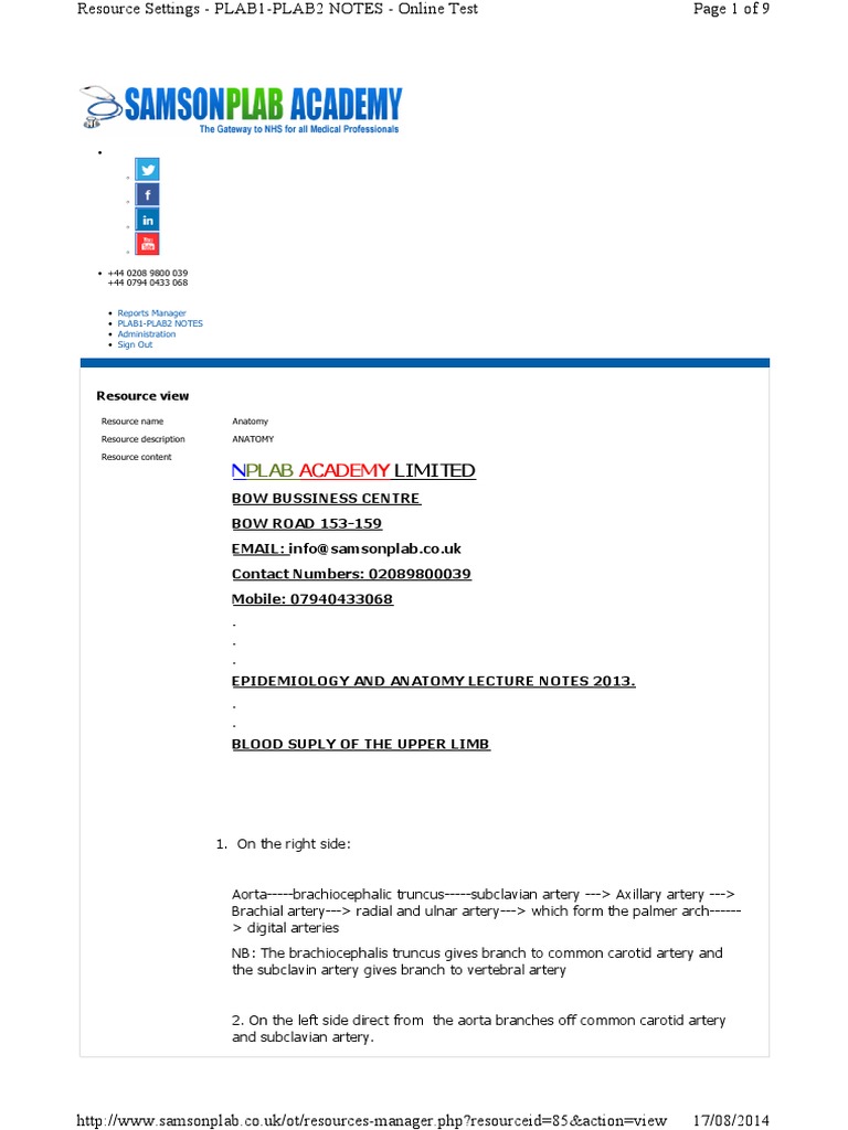 Samson Notes 2014 | PDF | Myocardial Infarction | Heart Failure