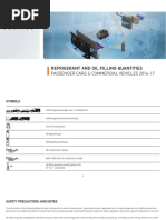 R134a Air Conditioning Filling Chart: Mitsubishi | PDF | Motor Vehicle ...