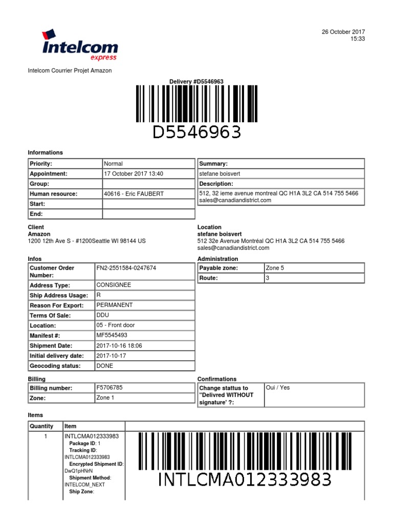 1: Intlcma012333983: Dwq1Phnrn: Intelcom - Next:: Package Id Tracking ...