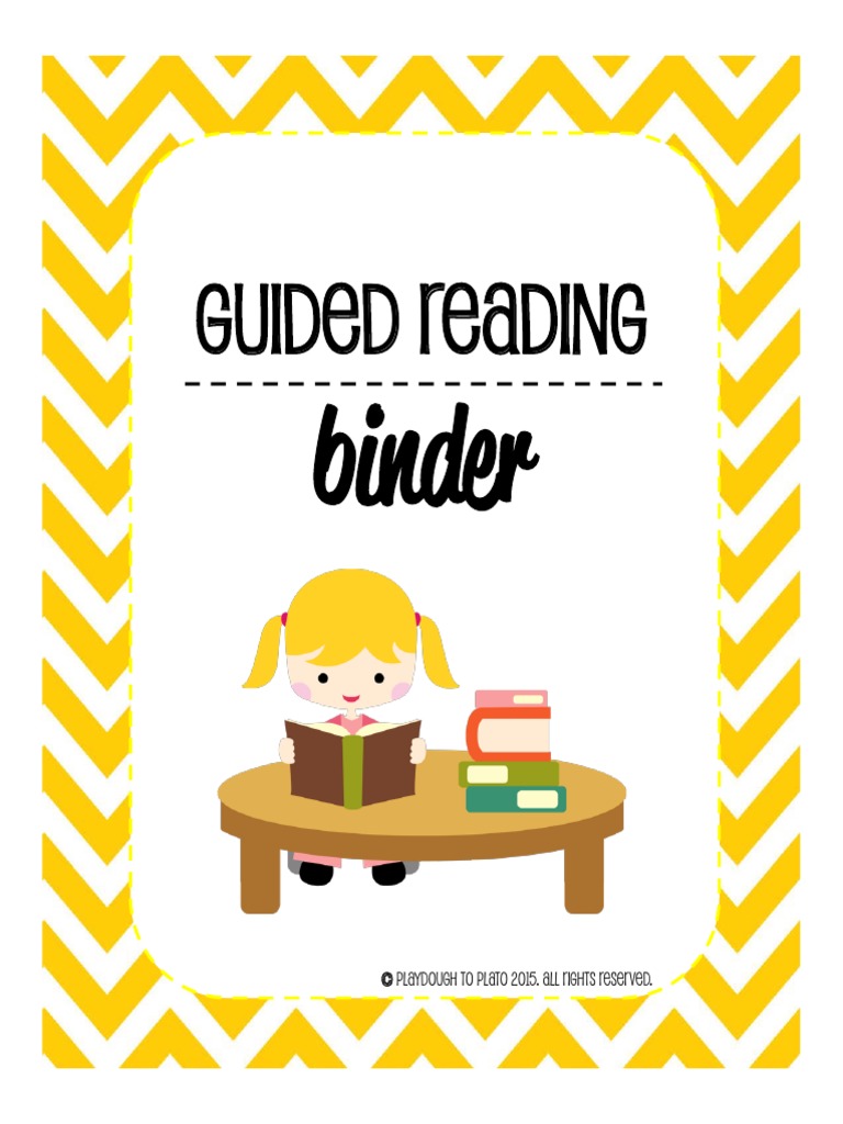 Guided Reading Binder | PDF | Bookbinding | Educational Assessment