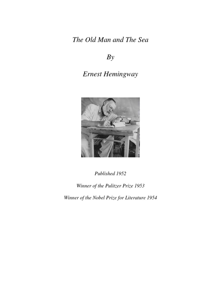 Old Man and the Sea Study Guide | PDF