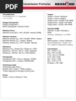 Main Engine Power Calculation Cheat Sheet - Empirical Method | PDF ...