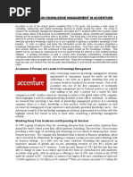 Accenture Project Report E1 | PDF | Outsourcing | Accenture