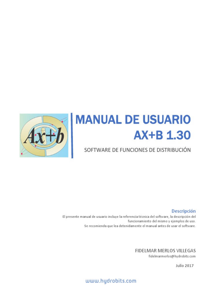 Manual Ax B PDF | PDF | Programa de computadora | Programación