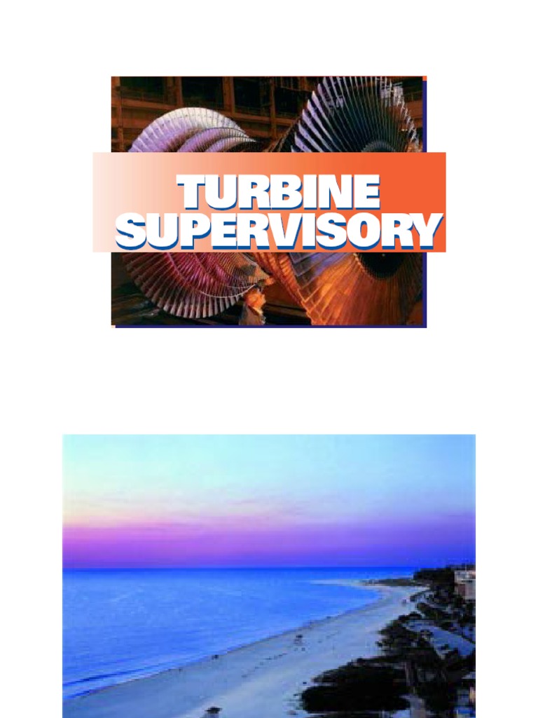 Turbo Supervision | PDF | Turbine | Bearing (Mechanical)