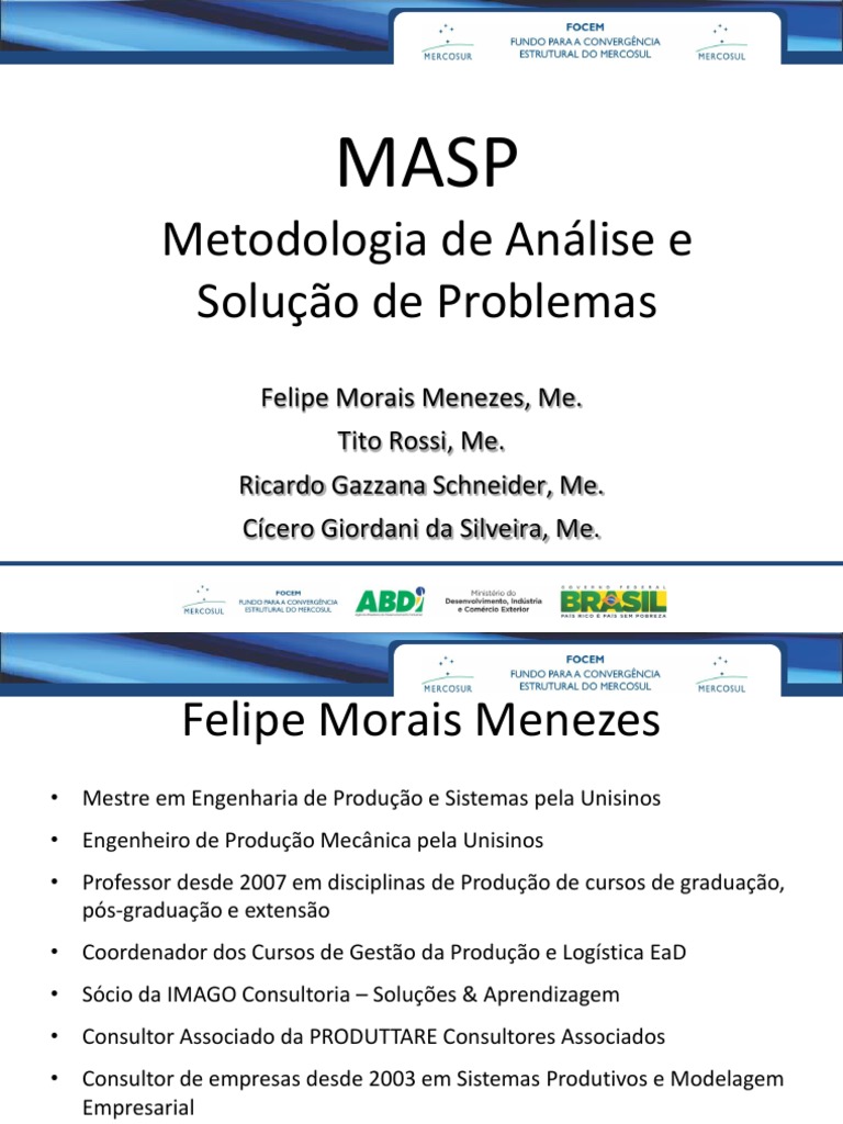 APRESENTAÇÃO DE MASP (CQT) Petro PDF | PDF | Histograma | Correlação e ...